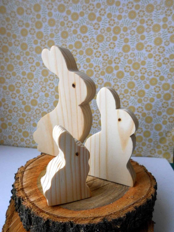 Bunny Wood Cut Out Pattern