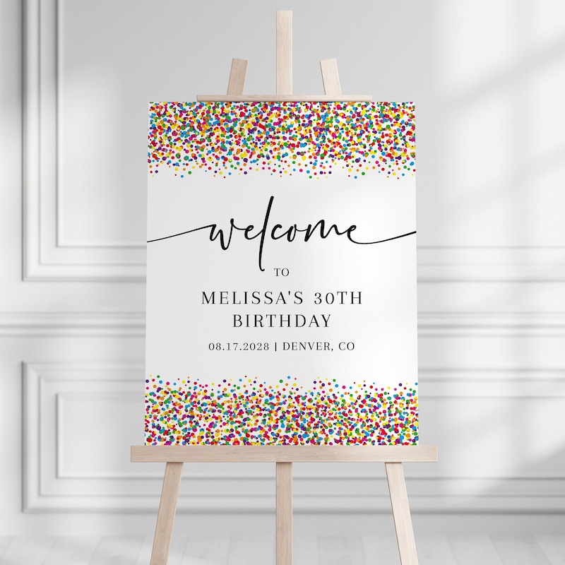 Polka Dot Sign - Etsy