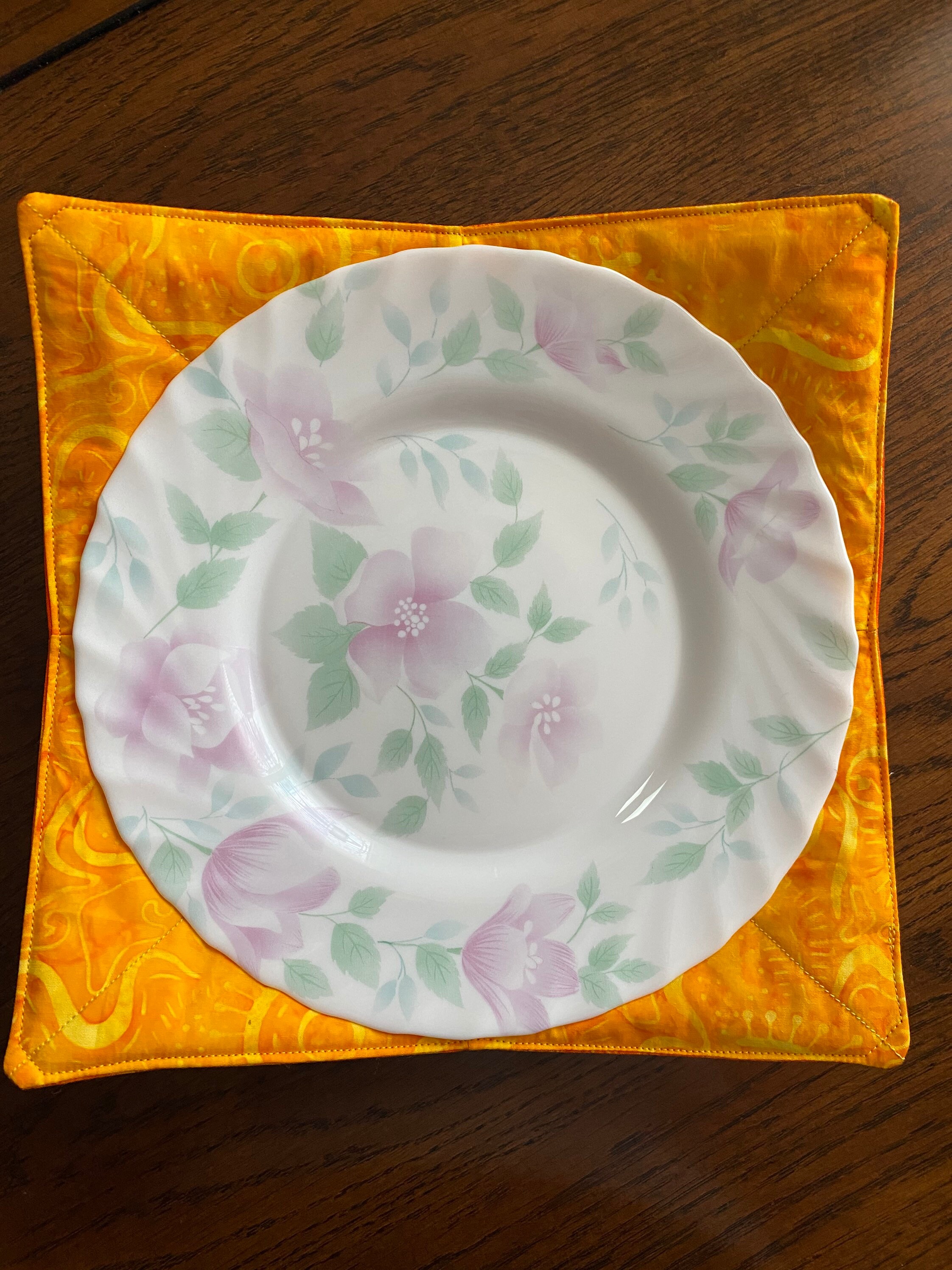 Microwave Plate Cozy 11.5"x11.5" - Etsy Canada