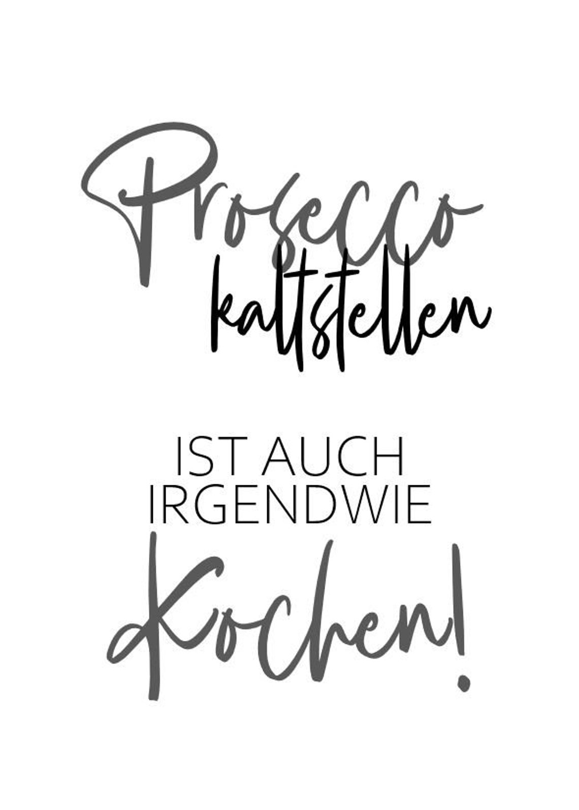 Prosecco Kaltstellen Ist Auch Irgendwie Kochen