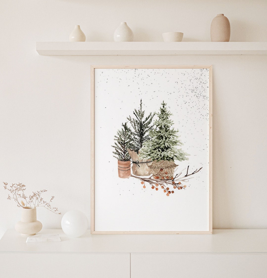 Poster Weihnachten - Christmas Tree - , Posterdruck, Weihnachten Bild ...