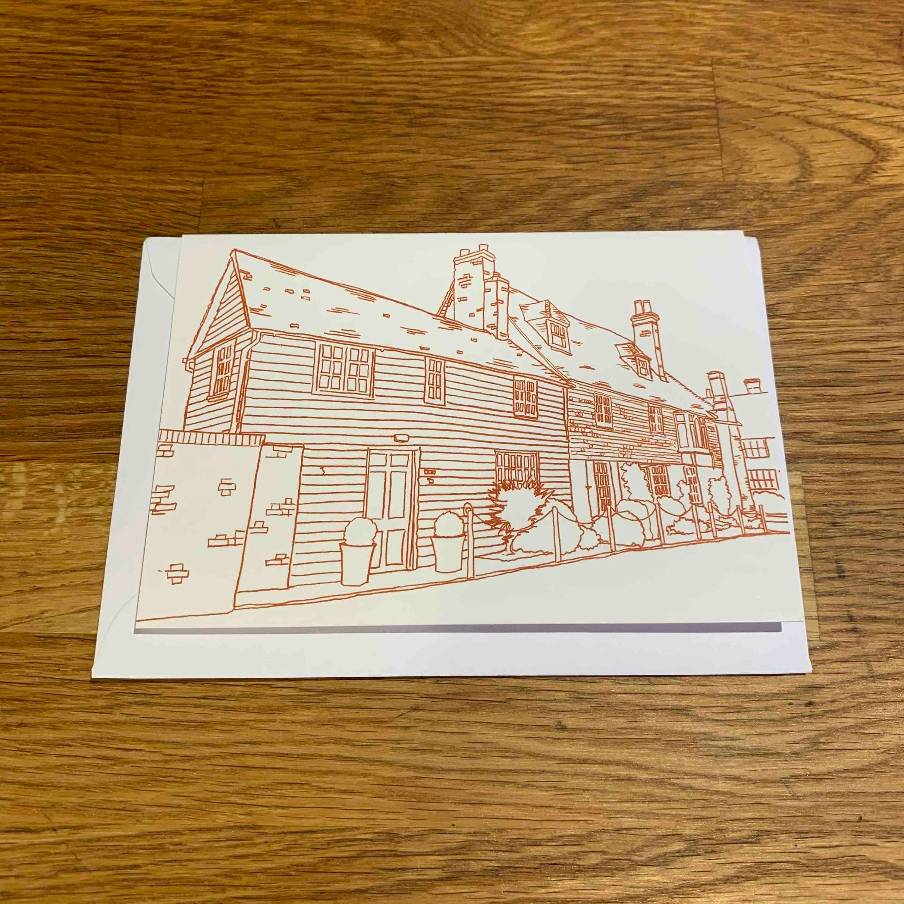 Russells Yard Cranbrook A6 Blank Greeting Card With Envelope - Etsy UK