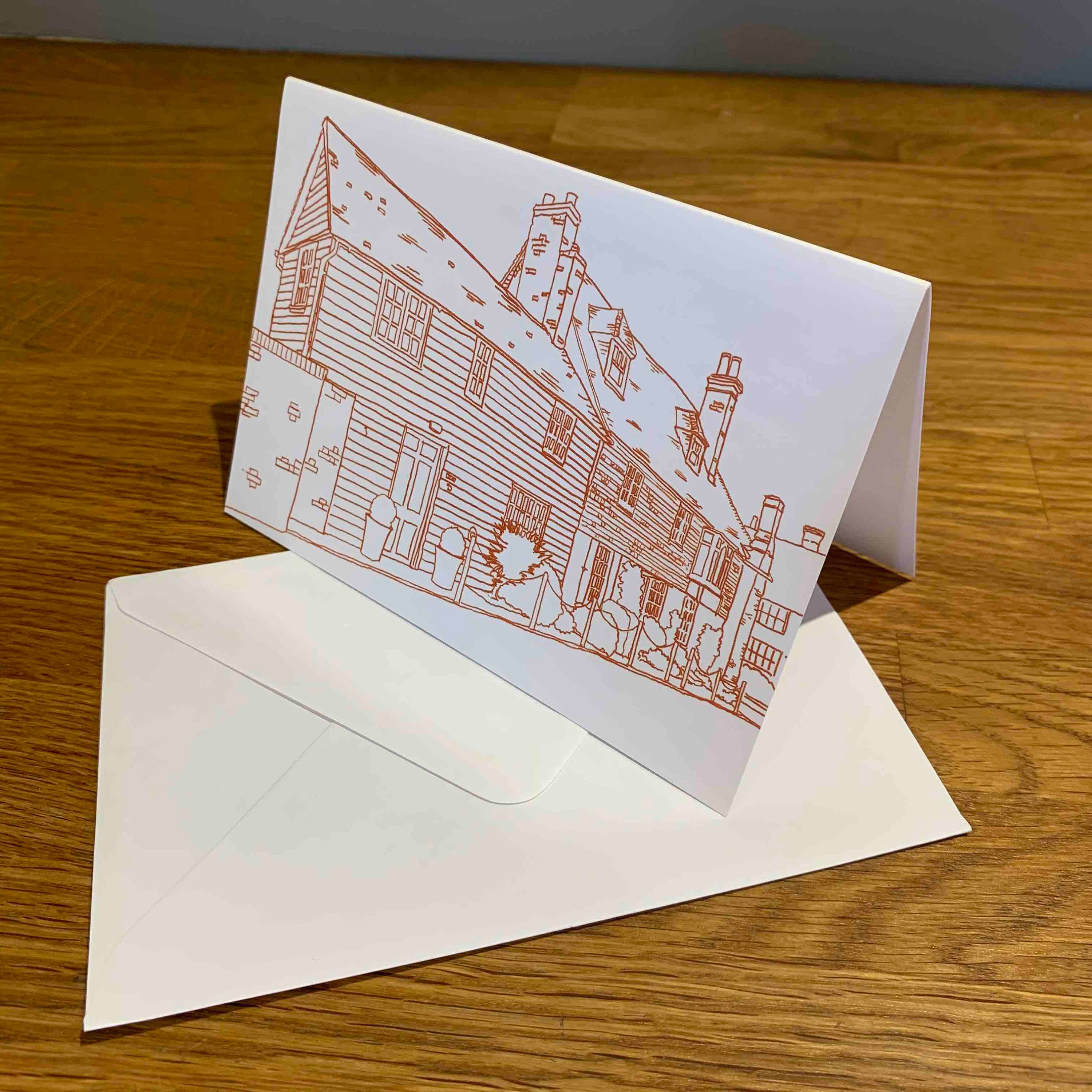 Russells Yard Cranbrook A6 Blank Greeting Card With Envelope - Etsy UK