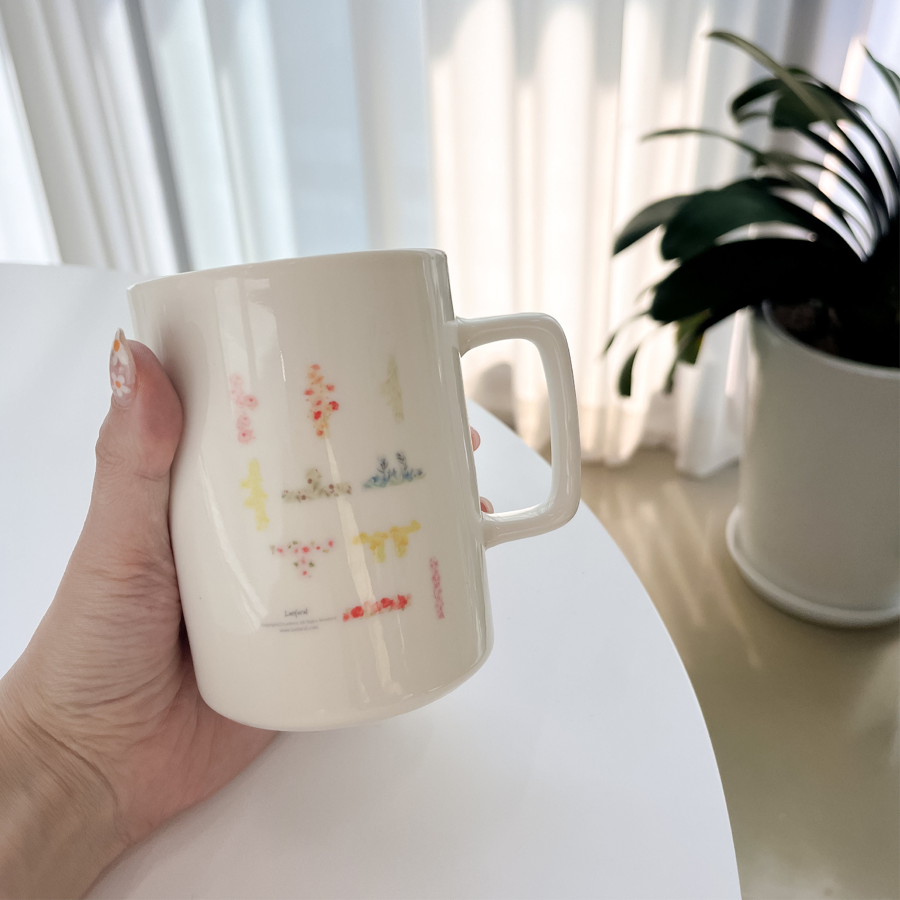 Mugs Cup Korean Style Hangeul Floral Hanguel Hunminjeonghwa Lanforal - Etsy