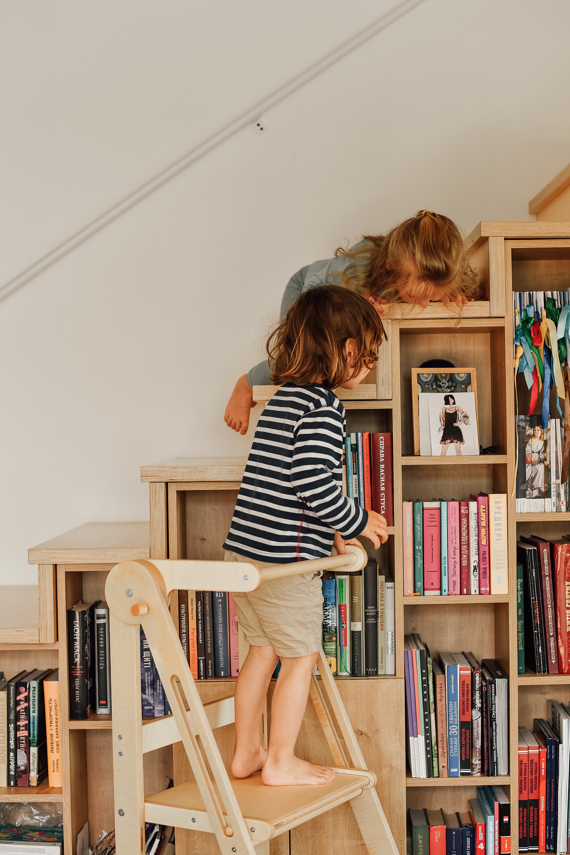 Folding Helper Tower PEAK Kitchen Step Stool Toddler Safety | Etsy