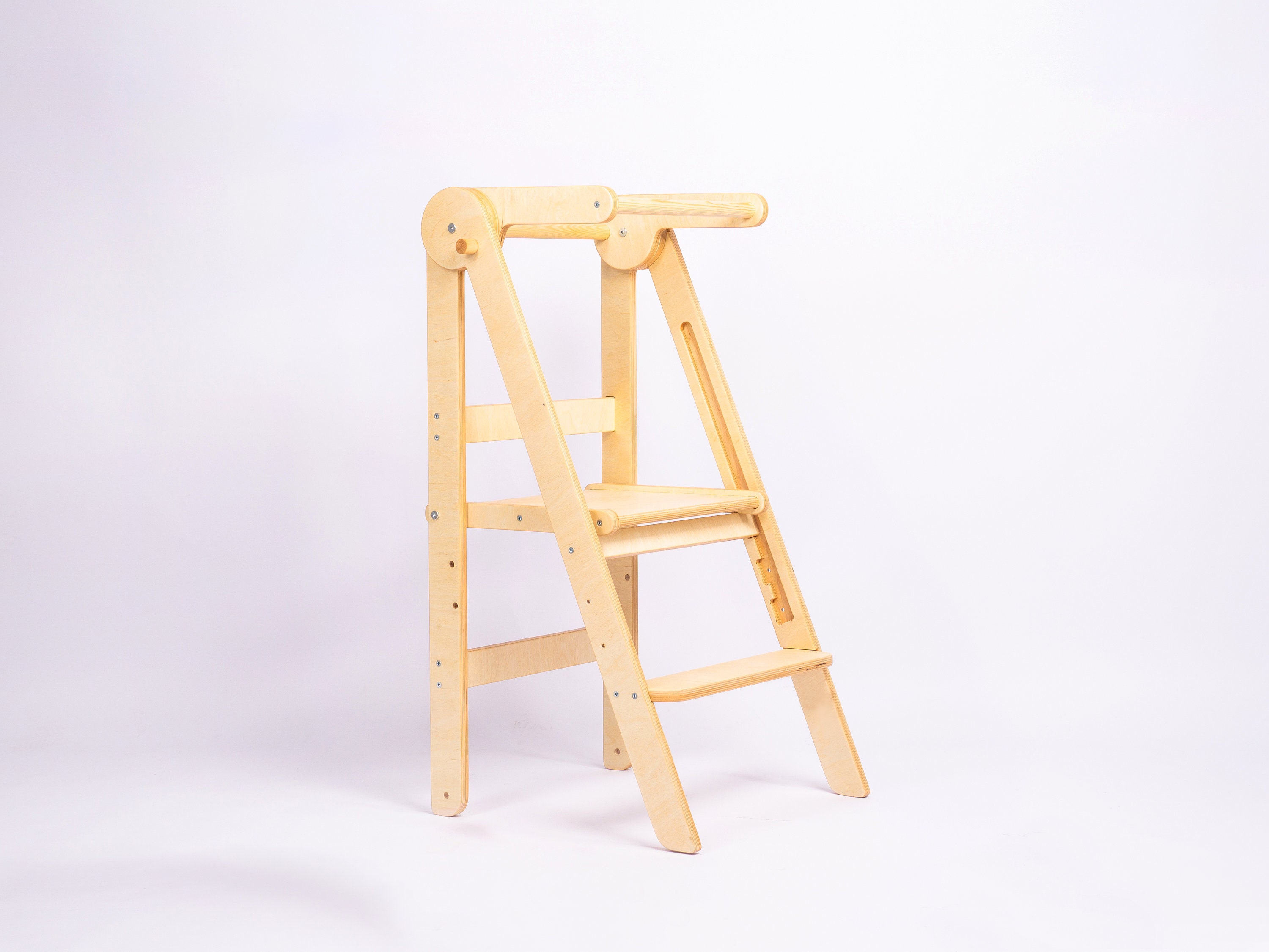 Adjustable Folding Helper Tower PEAK Kitchen Step Stool - Etsy Canada