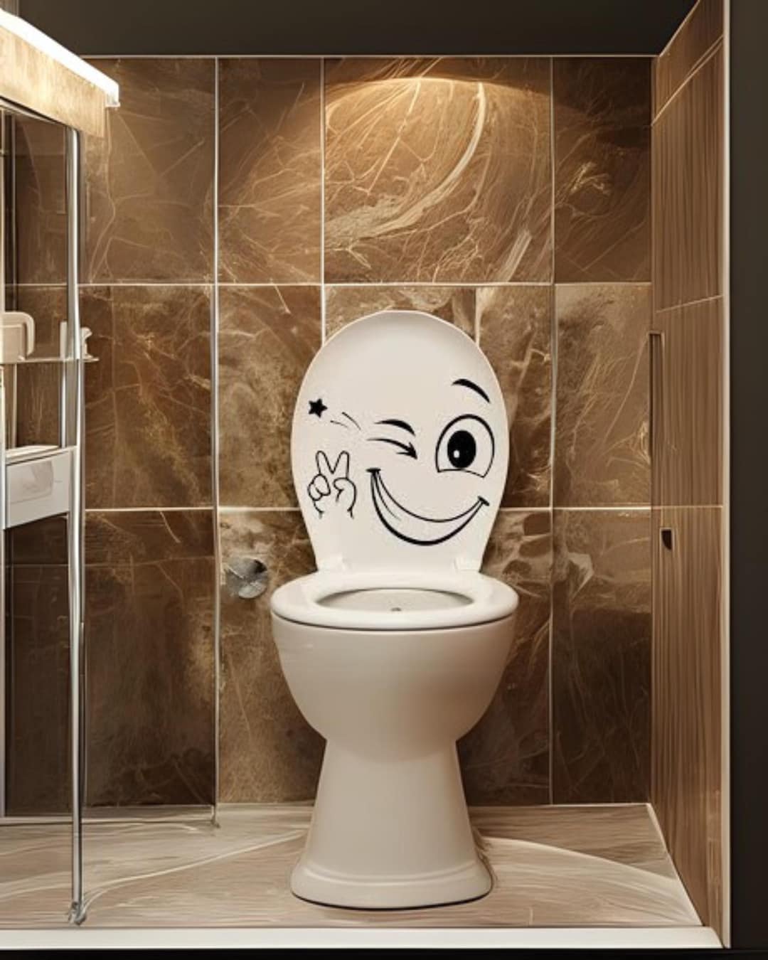 Funny Toilet Sticker, Toilet Seat Sticker, Fun Home Gift, Funny Toilet ...