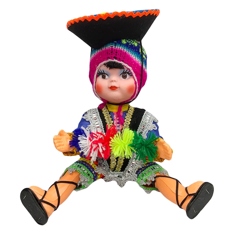 New Peru Peruvian Cute Inca Ñusta Couple Handmade Costume Textile Dress ...