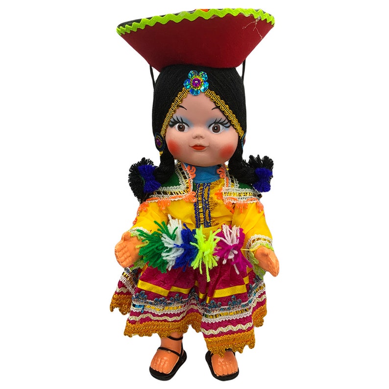 New Peru Peruvian Cute Inca Ñusta Couple Handmade Costume Textile Dress ...