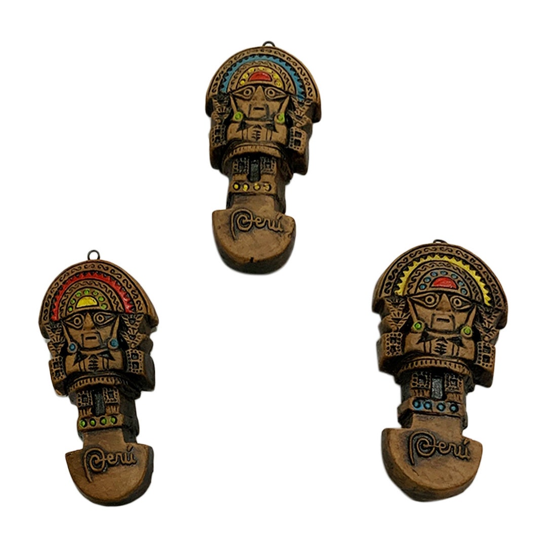 NEW Peru Peruvian Tumi Handmade Souvenir Ceramic Gift Magnet - Etsy