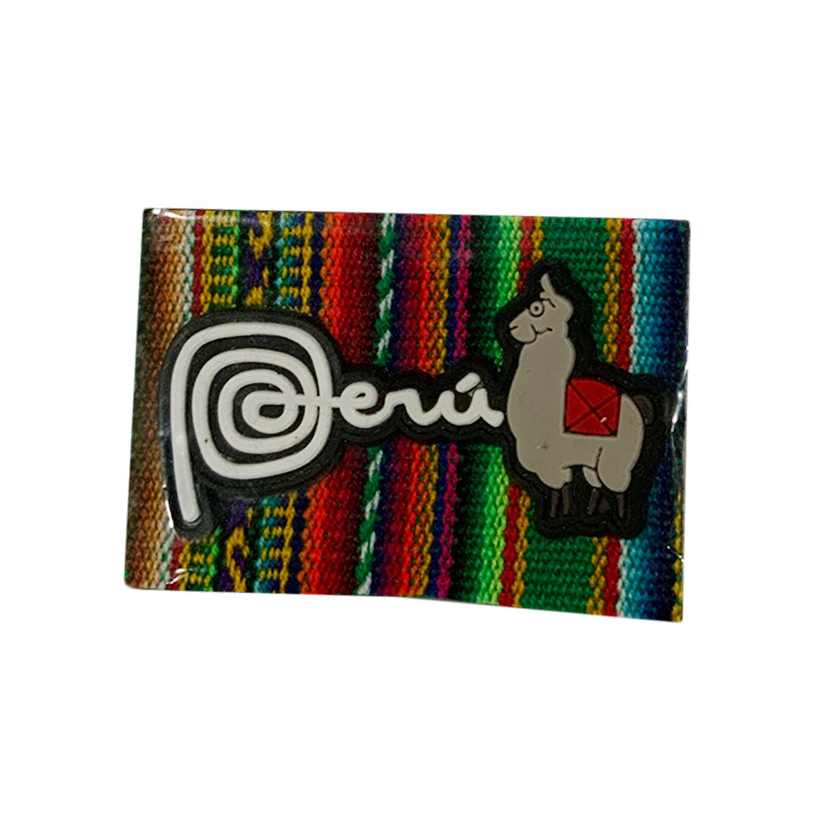 NEW Machu Picchu Tumi Llama Peru Peruvian Textile Fabric Gift Souvenir ...