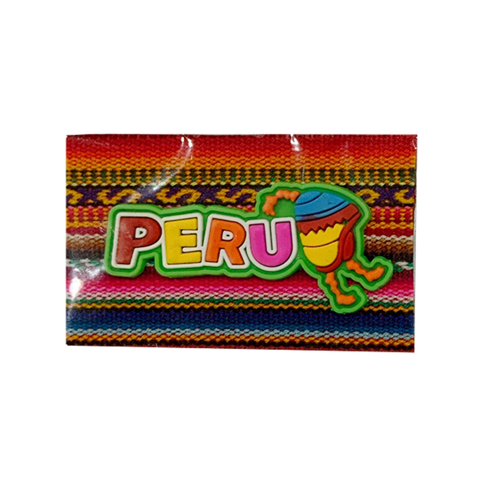 NEW Machu Picchu Tumi Llama Peru Peruvian Textile Fabric Gift Souvenir ...