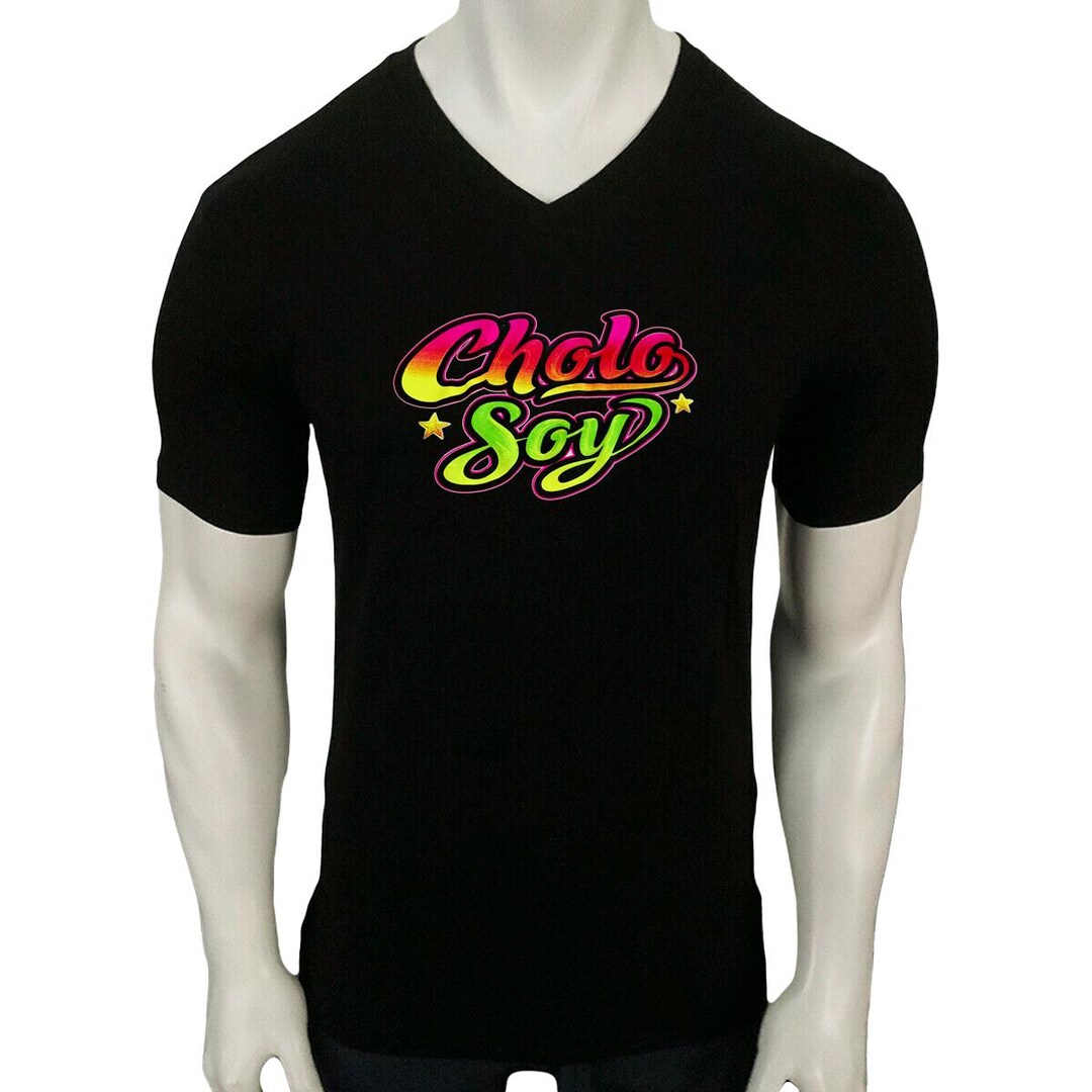 NWT Peru Cholo Soy Chicha Style Peruvian Patriotic Men's V-neck Short ...