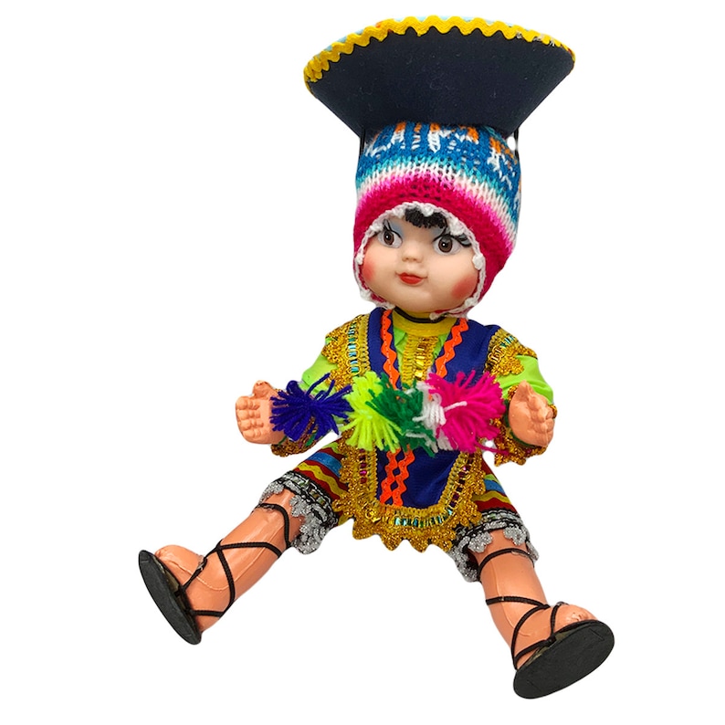 New Peru Peruvian Cute Inca Ñusta Couple Handmade Costume Textile Dress ...