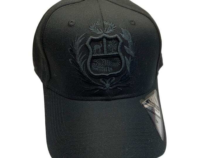 New Peru Embroidery Coat of Arms Shield Men's Adjustable Strapback ...