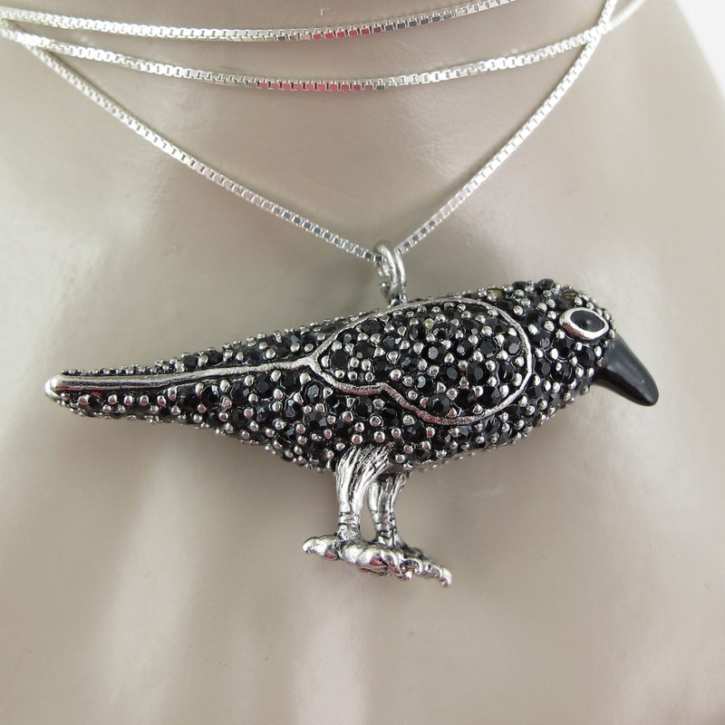 Crow Raven Jewelry - Etsy