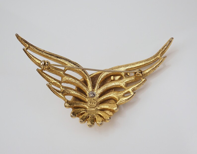 Butler & Wilson Eagle Brooch, Austrian Crystals, Made in England ...