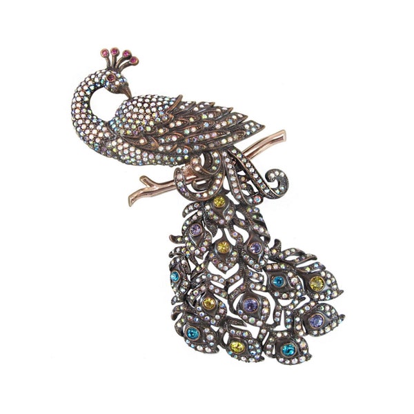 Exotic Bird Pin - Etsy