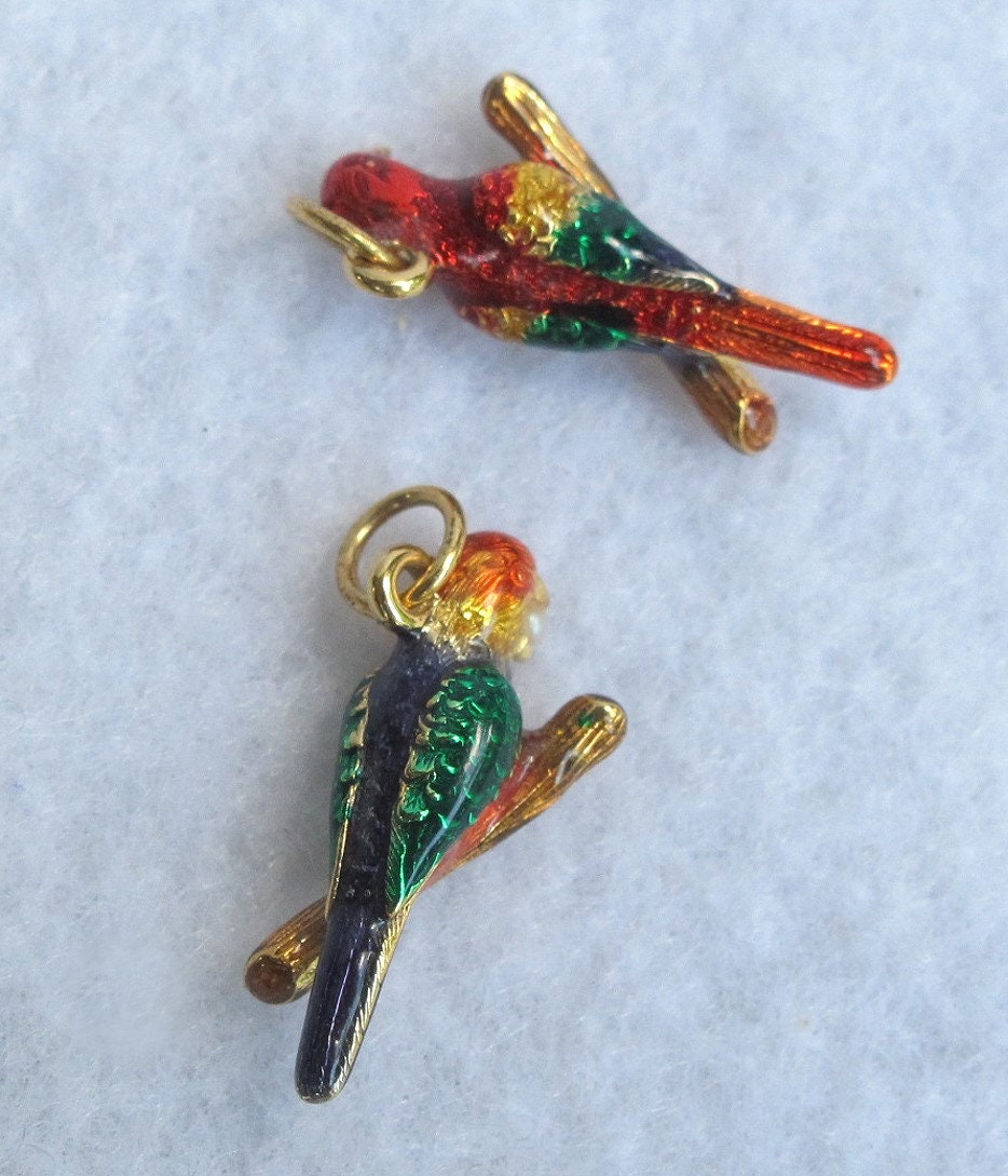Joan Rivers Parrot Charms Noah's Ark - Etsy