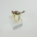 Sterling Parrot Ring With CZ Stones, Cockatoo Jewelry, Statement Ring ...