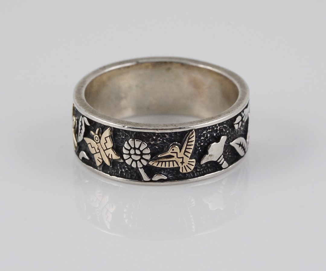 RMT Relios Ring, Sterling and 14 KT Gold, Size 7, Roderick Tenorio ...