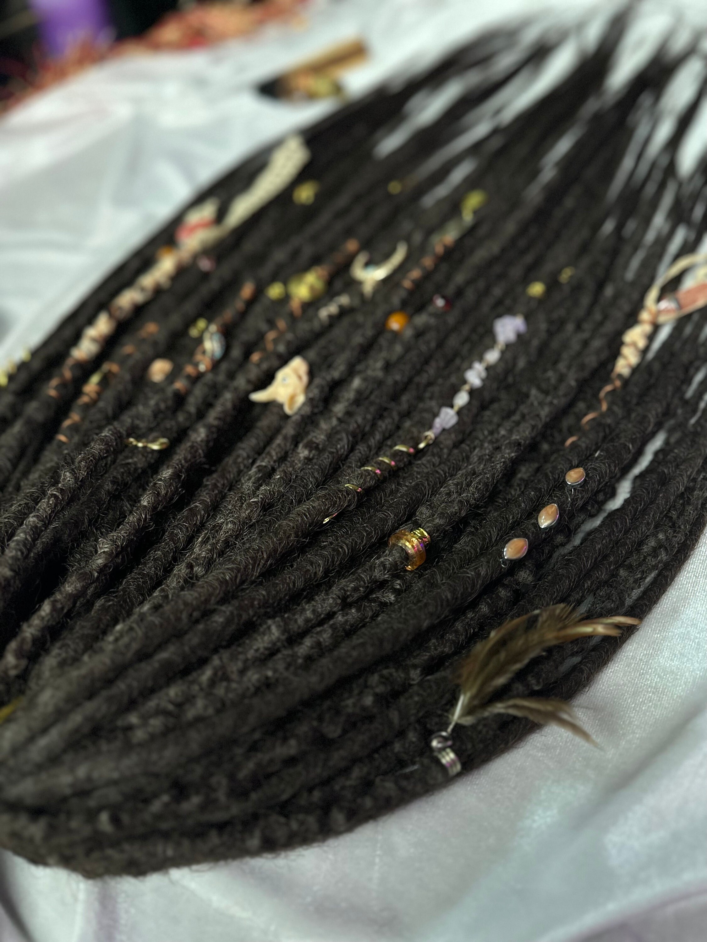 Secret of the Sandstorm, Dreads Extension Dark Dreadlocks,festival Style,witch Style for Women ...