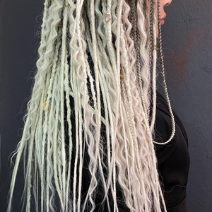 Angel Set, Synthetic Dreads With Curls,gaucho Style, Transitions From ...