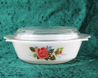 Rose Pyrex - Etsy