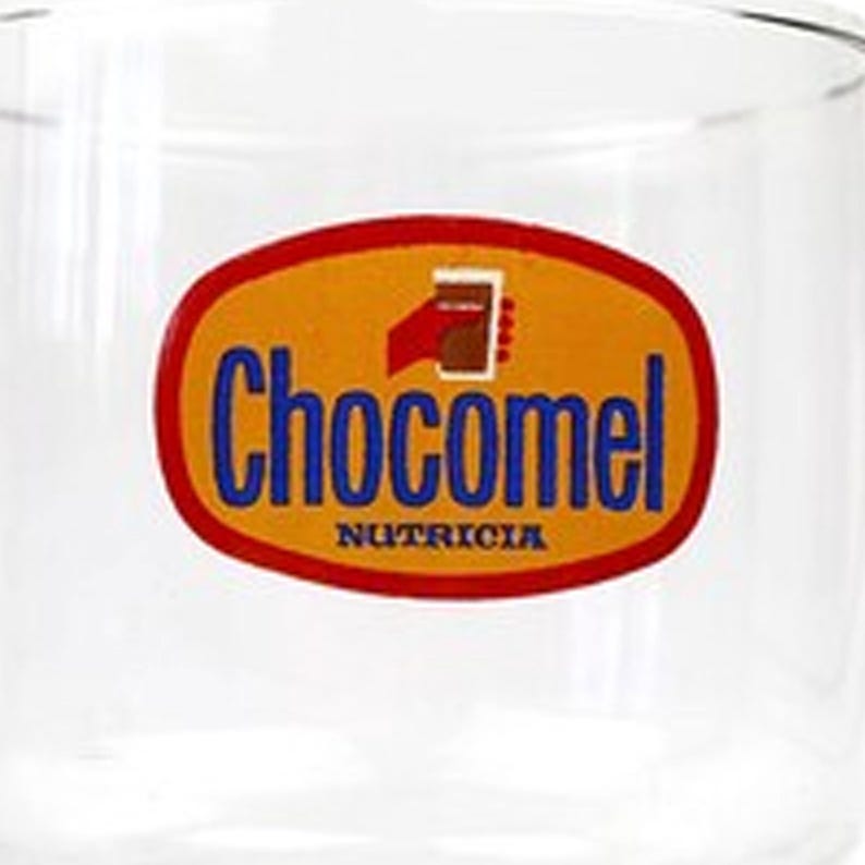 4 Nutricia Glasses Chocomel 70's - Etsy