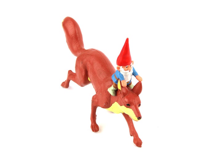 David the Gnome With Swift the Fox 80's - Etsy