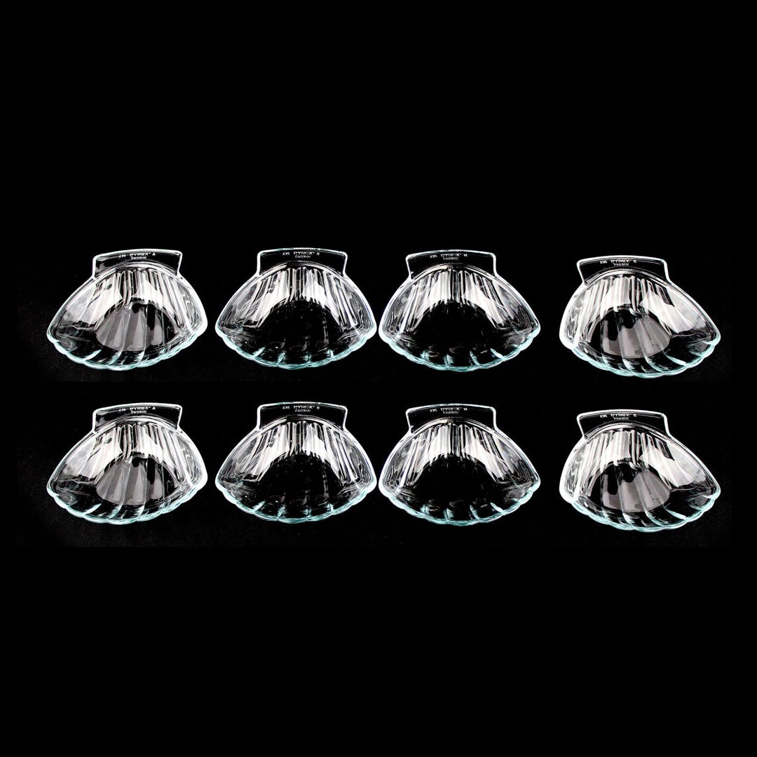 8 Shell-shaped Bowls From Pyrex France - Etsy