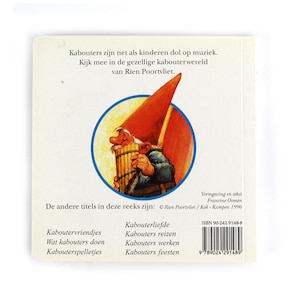 David de kabouter boek Kabouter muziek Rien Poortvliet 1996 - Etsy ...