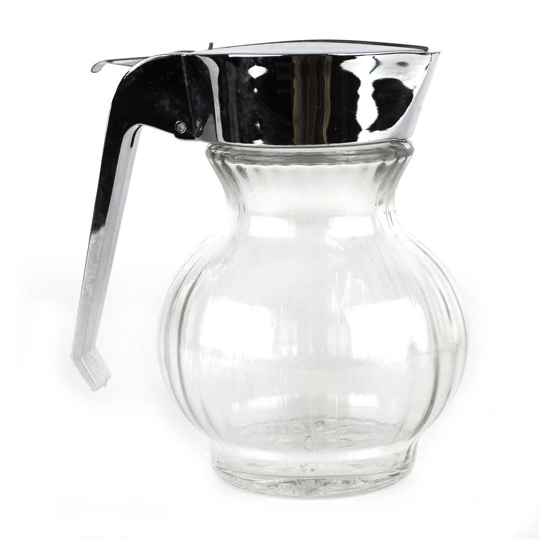 Milk Dispenser Made of Cut Glass Chrome Stoha West Germany - Etsy