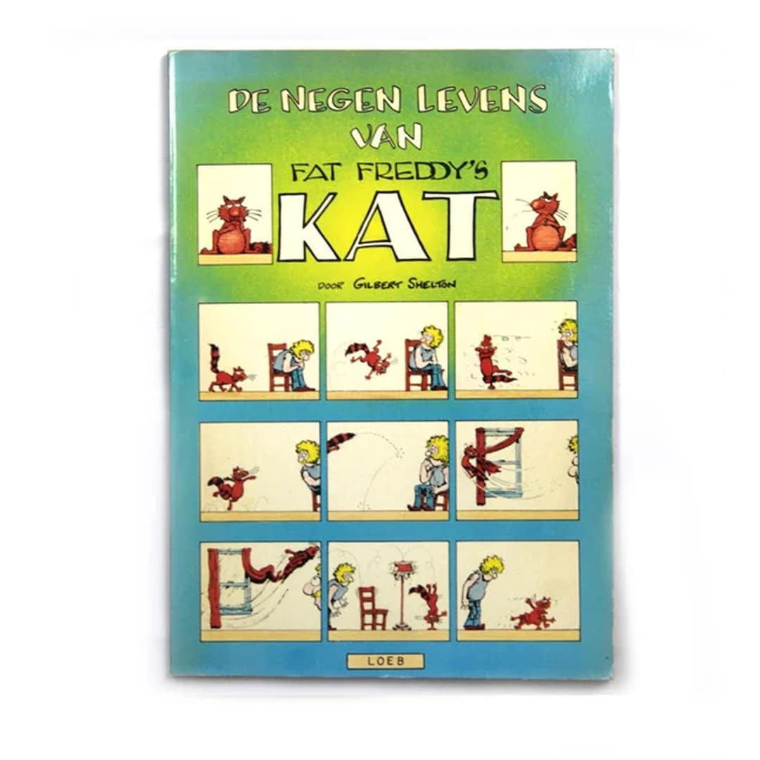 The Nine Lives of Fat Freddy's Cat Fabulous Freak Brothers 1981 - Etsy