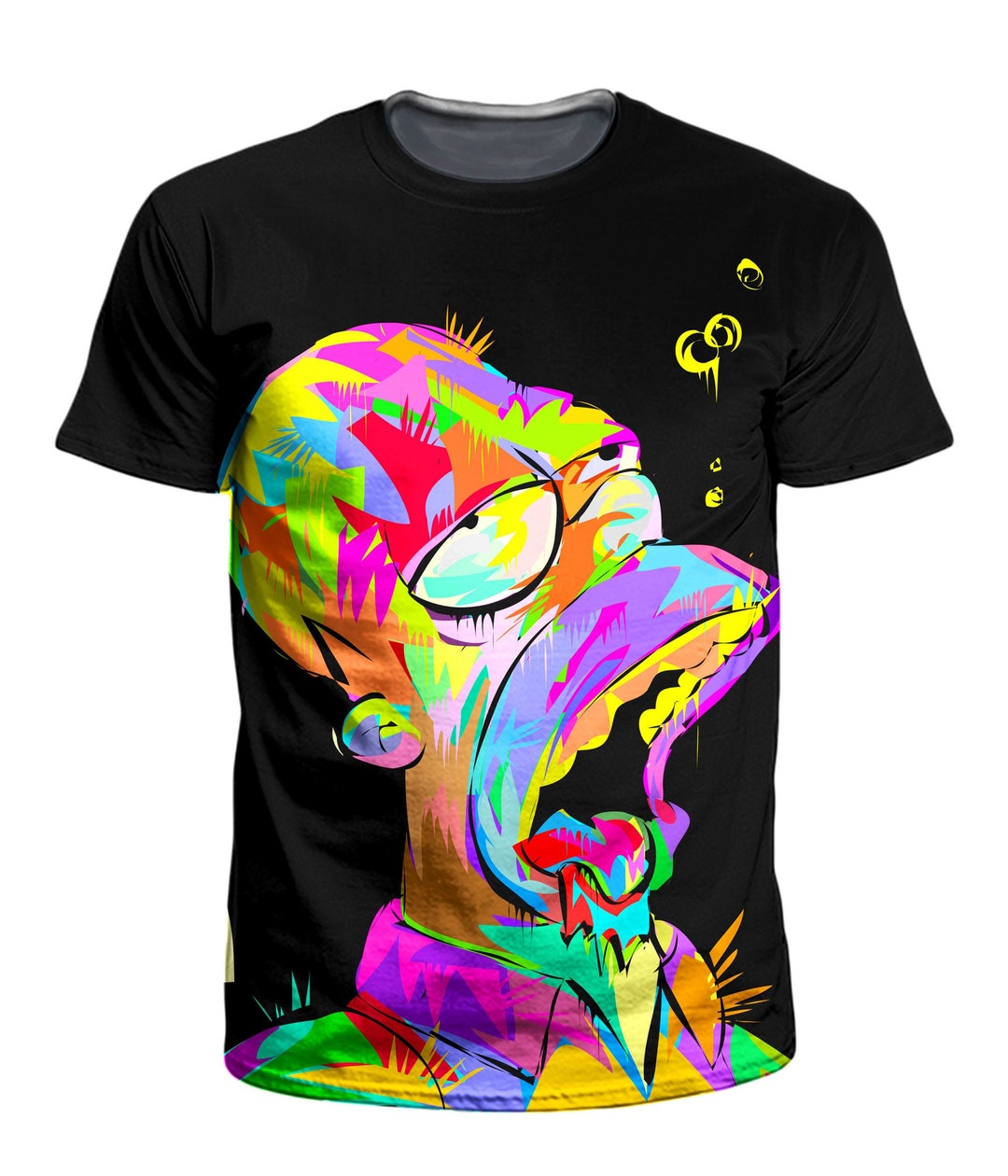 Homer Simpson From the Cartoon TV Show the Simpsons All Over Print ...