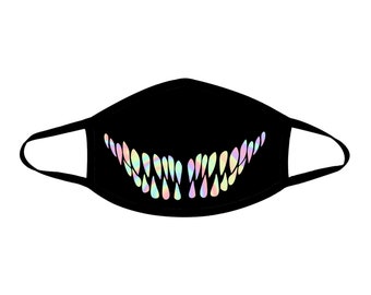 Holographic Face Mask - Etsy