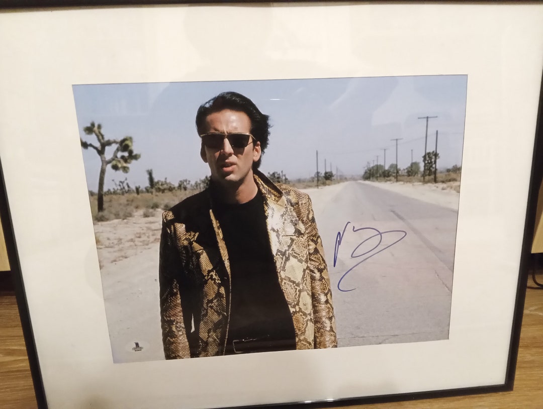 Wild of Heart. David Lynch. Original Autograph of Nicolas Cage. PSA/DNA ...