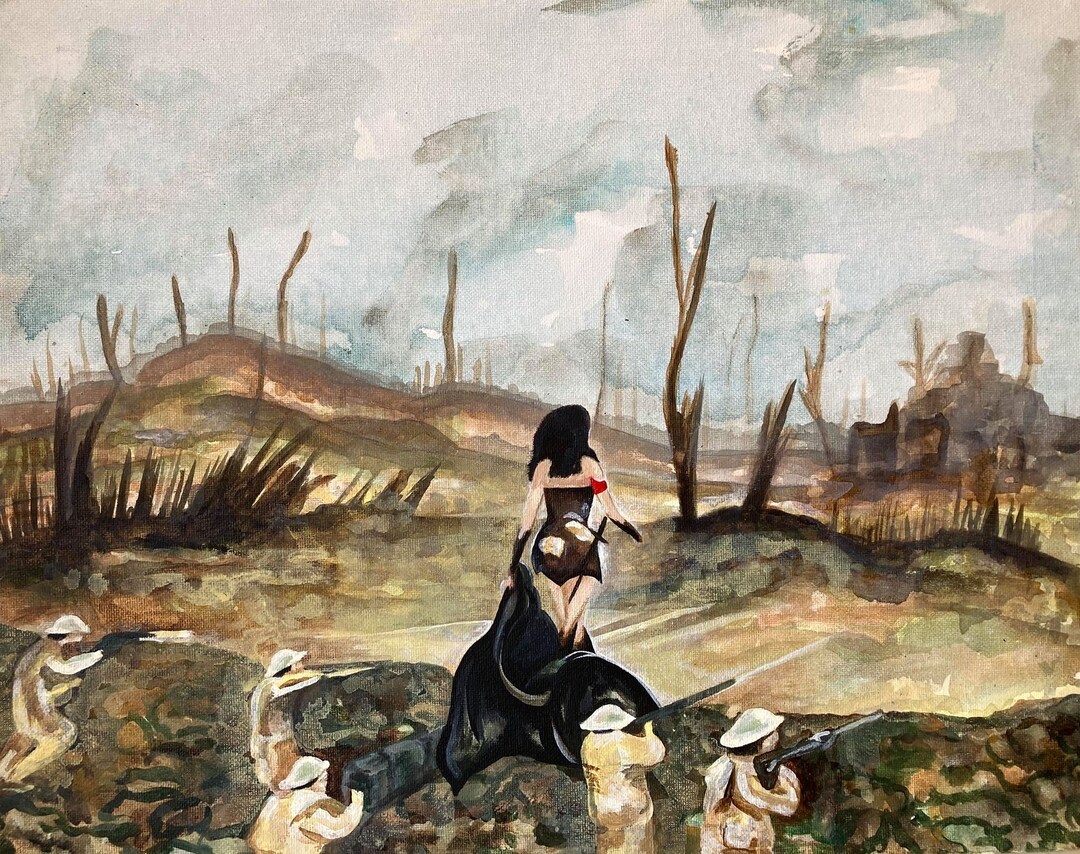 Red Armed Raider A4 PRINTS, Abstract Art, Print of Book Image, Art ...