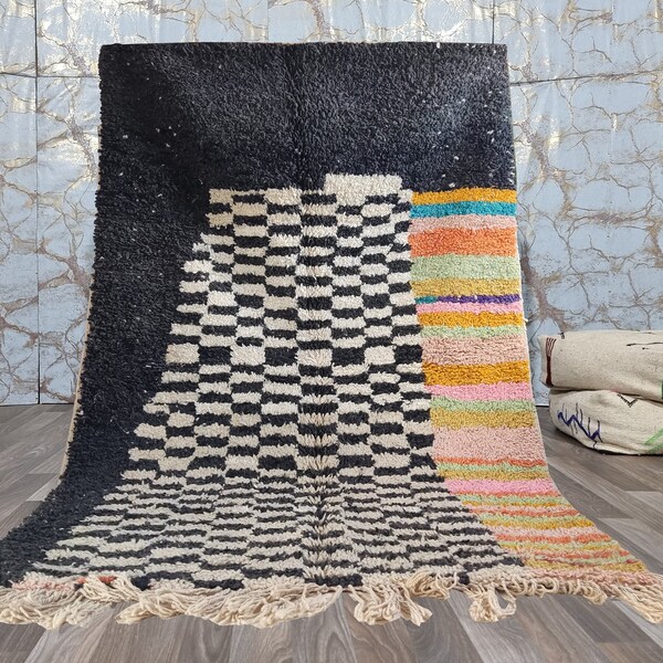 Moroccan Checkered Rug - Etsy