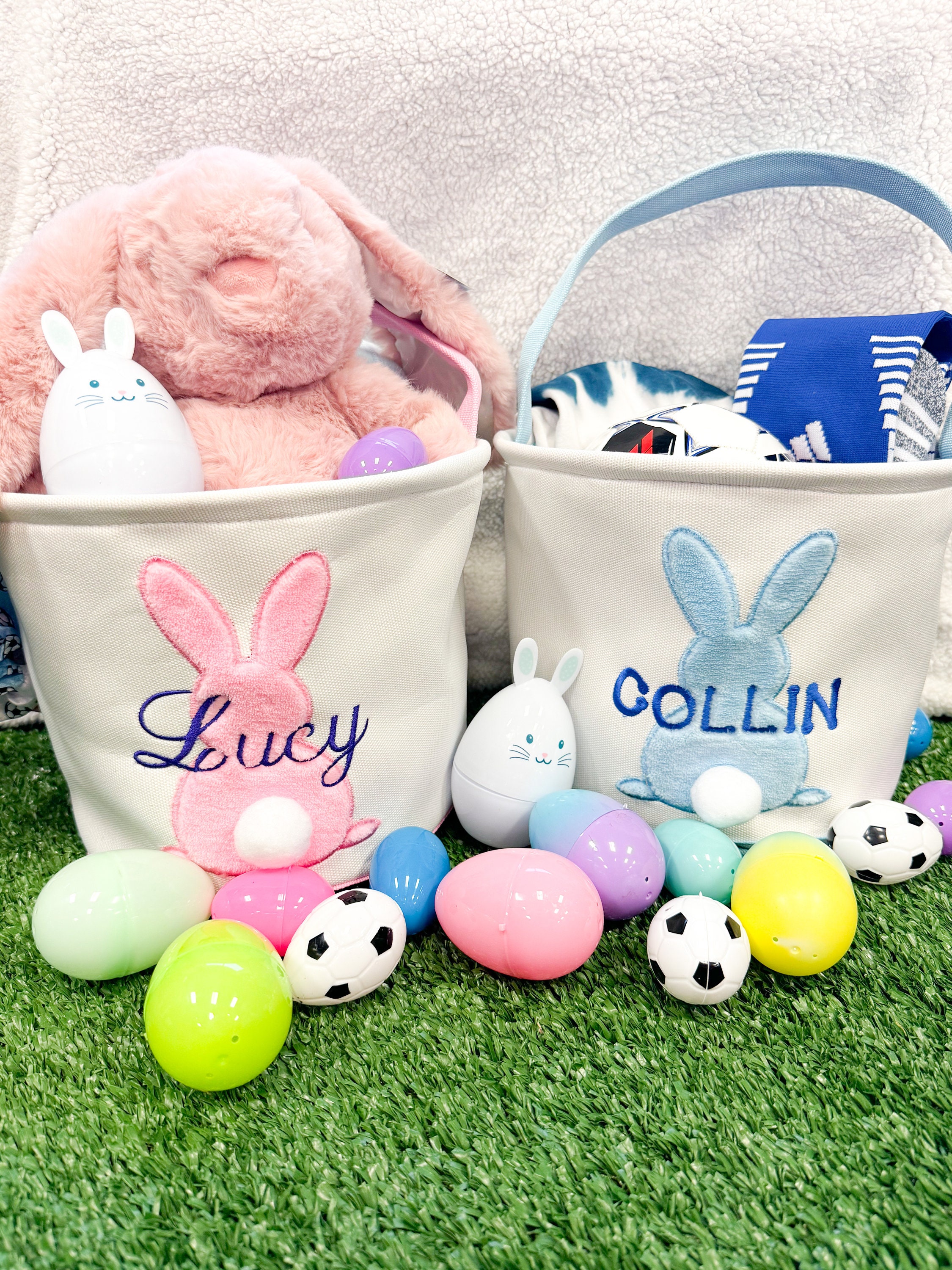 Personalized Easter Basket | Name Easter Basket | Custom Easter Basket ...