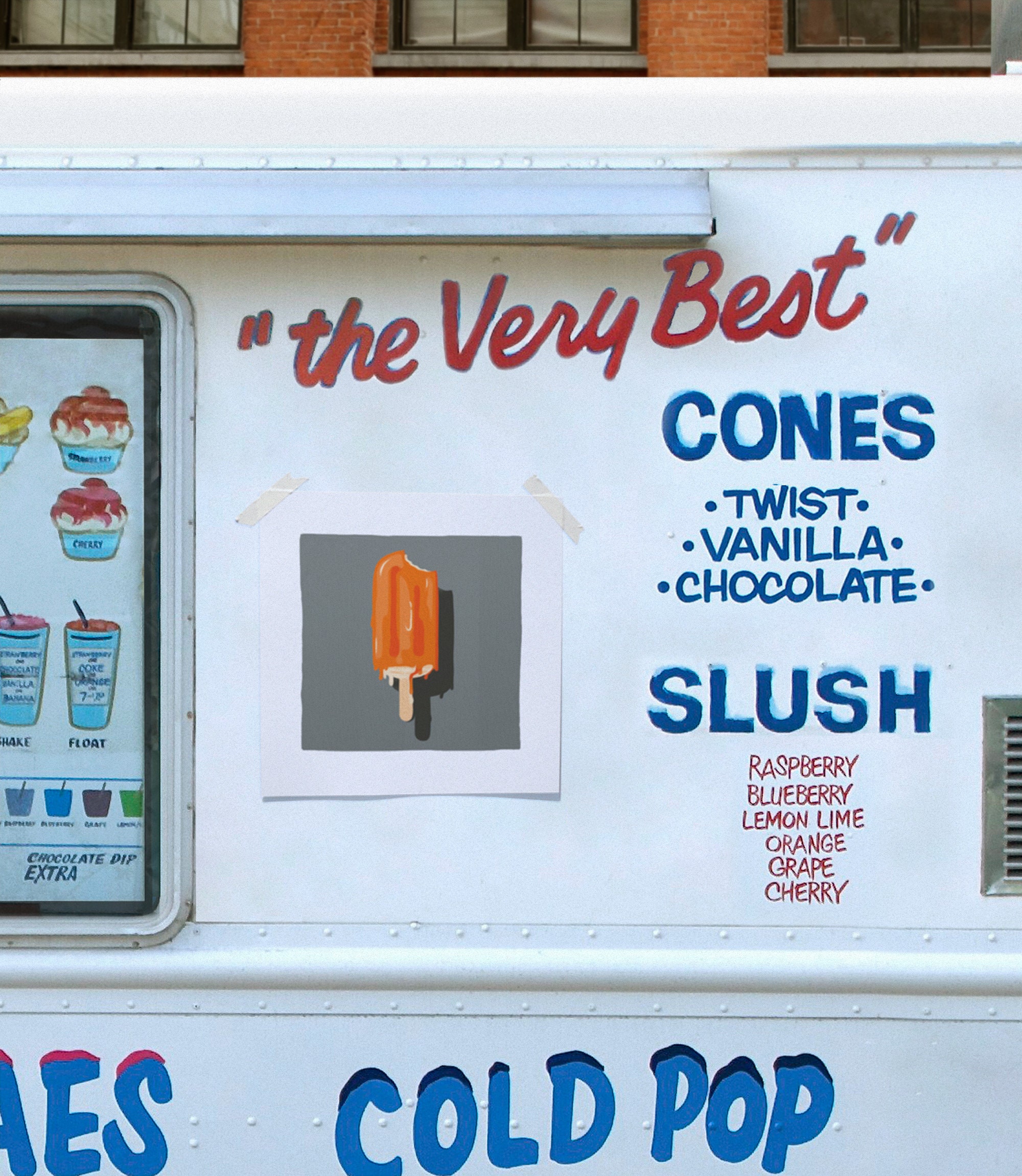 Orange Creamsicle Modern Paint by Numbers Kit - Etsy