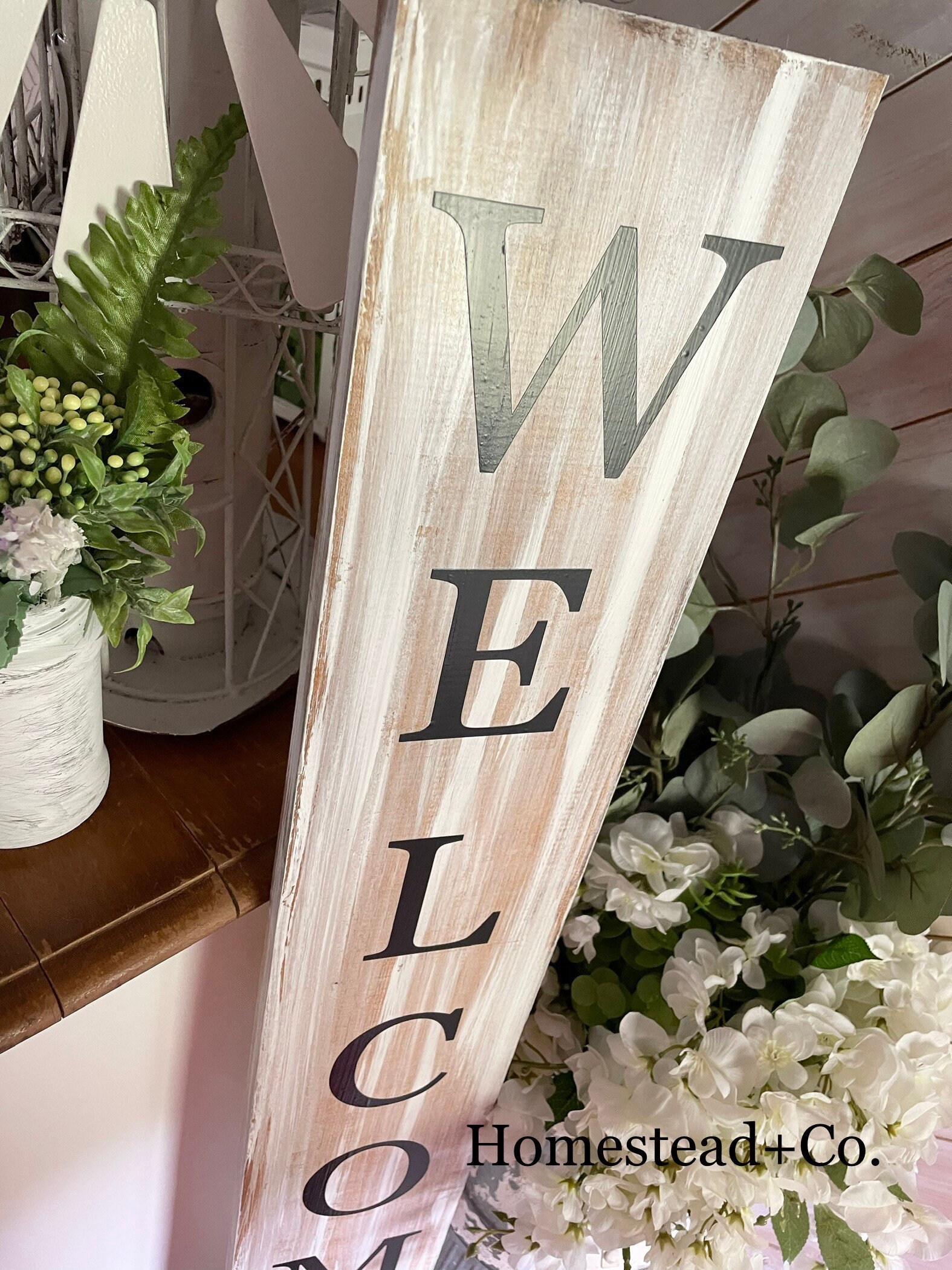 Welcome Ish Welcome Leaner Door Sign Farmhouse Modern - Etsy