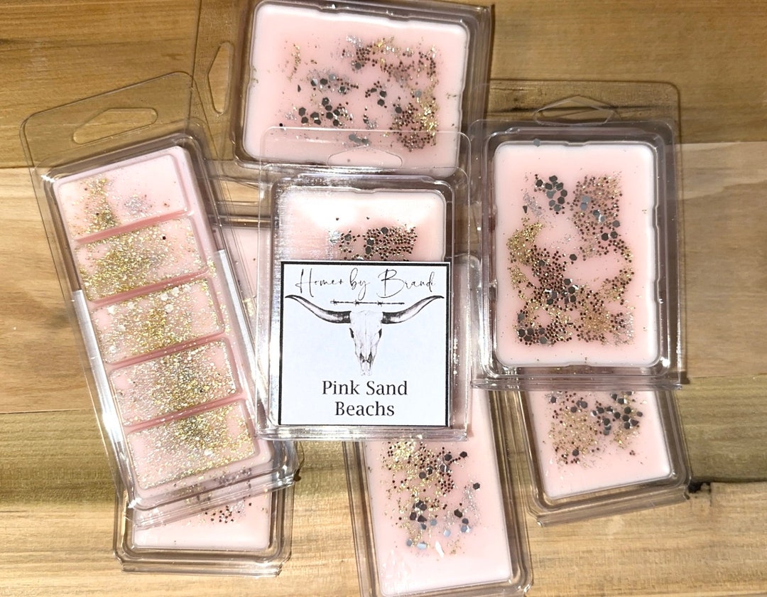 Pink Sand Beaches Wax Melts Clam Shell Style Spring Summer Wax Melts ...