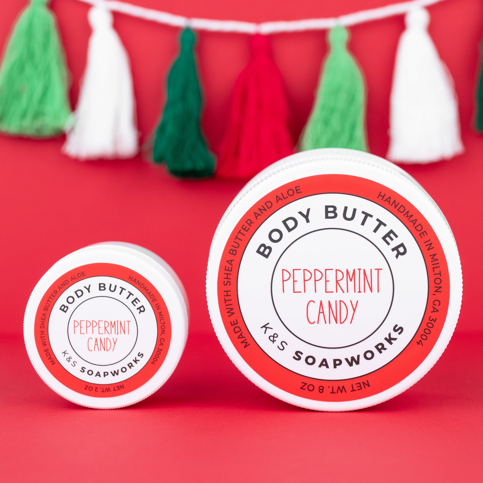 2 Oz Peppermint Candy Body Butter Lotion Co Worker Gift - Etsy