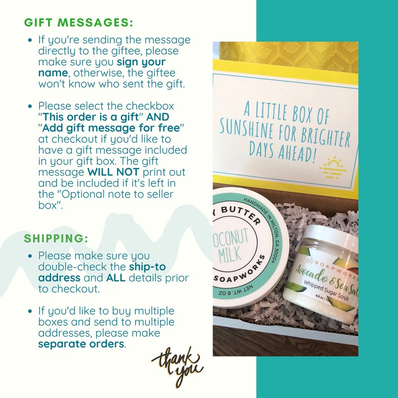 Care Box Gift Set Virtual Hug Gift for Her Spa Gift Set | Etsy