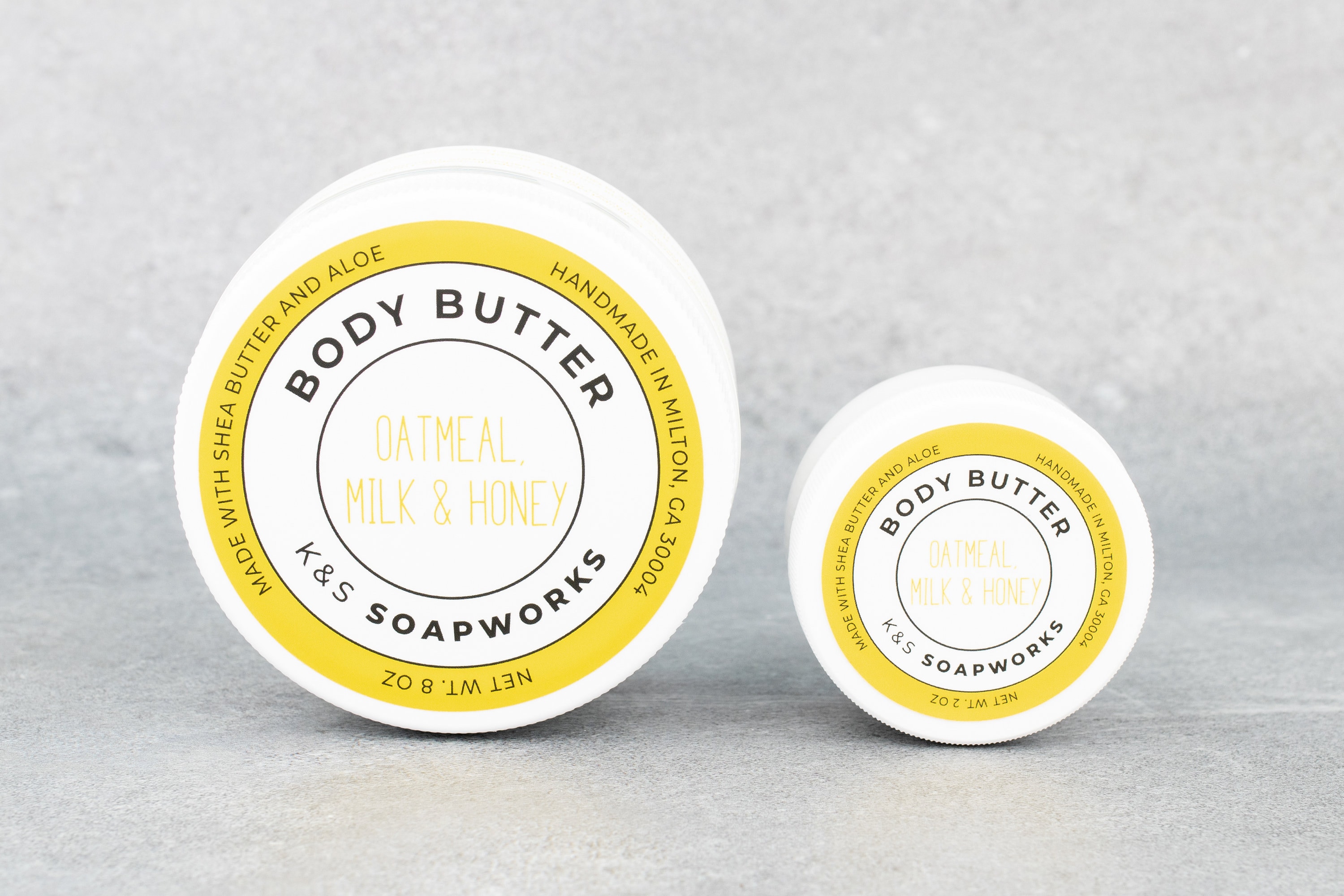 2 Oz Oatmeal Milk & Honey Body Butter Hydrating Lotion Shea - Etsy