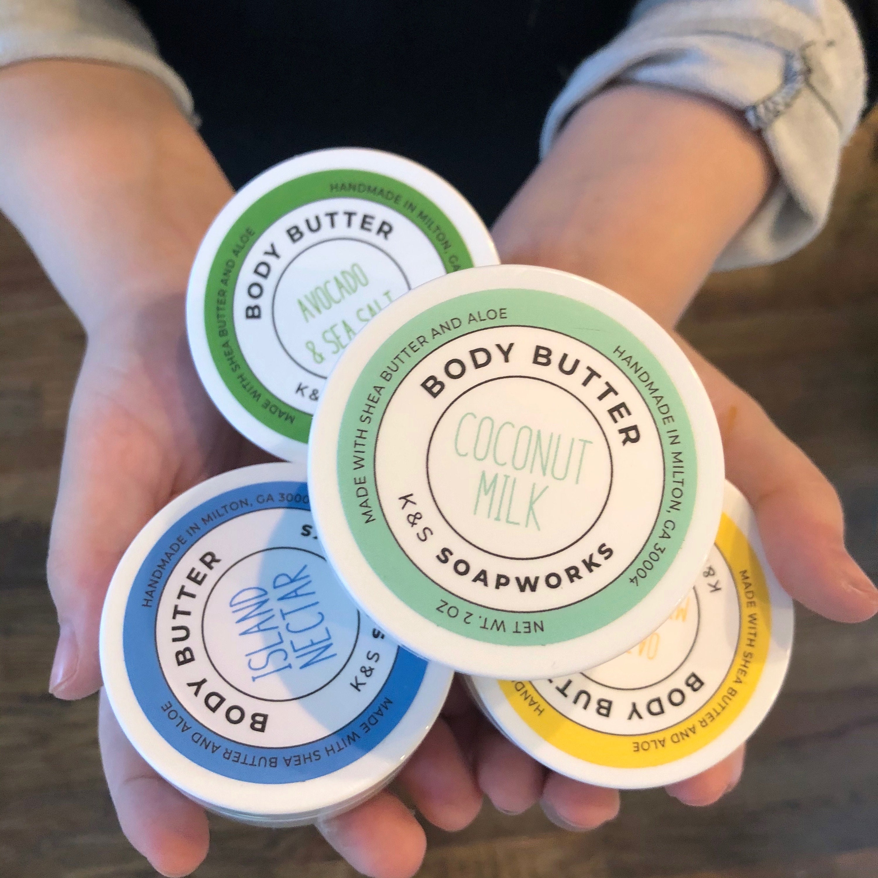 2 Oz Oatmeal Milk & Honey Body Butter Hydrating Lotion Shea - Etsy