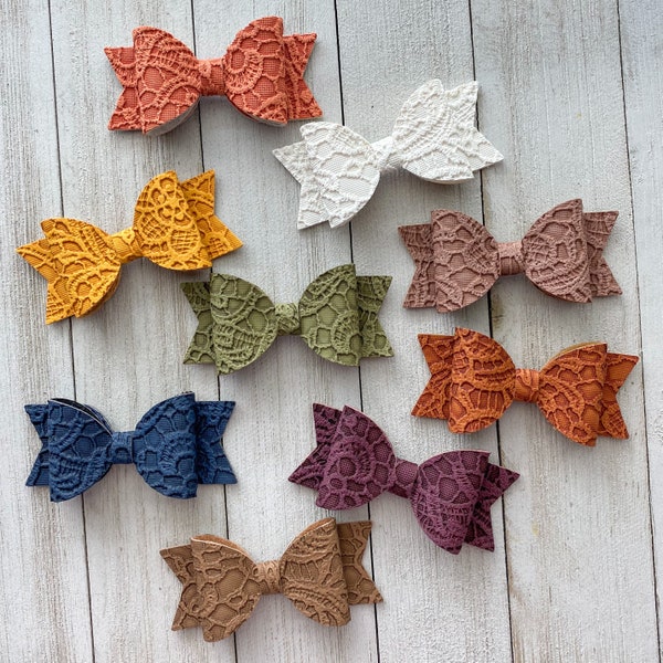 Fall Hair Bow - Etsy