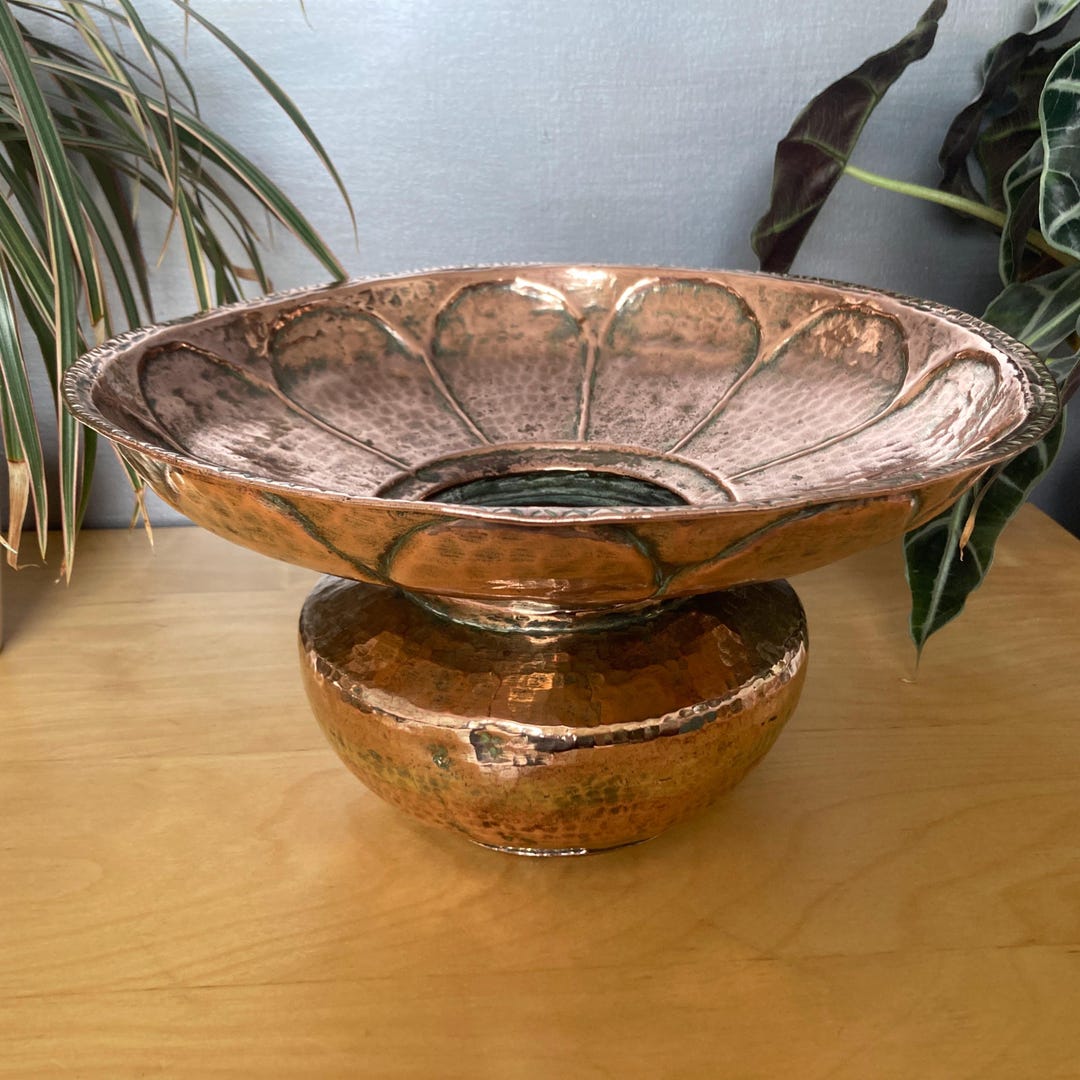 Antique African Copper Spittoon From Zanzibar, Copper Planter - Etsy