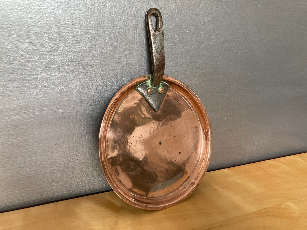 Vintage Copper Splash Lid Copper Saucepan Lid - Etsy